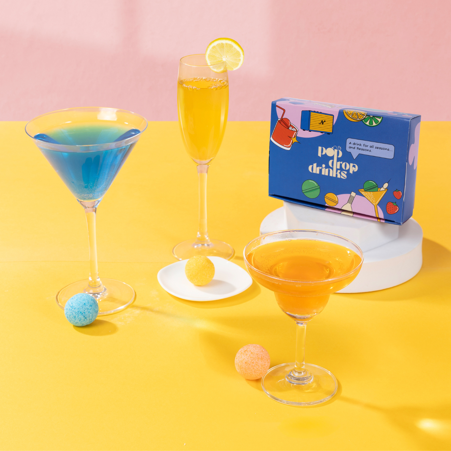 Pop Drop Drinks
